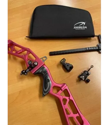 Installation viseur arc classique - Bourgogne Archerie